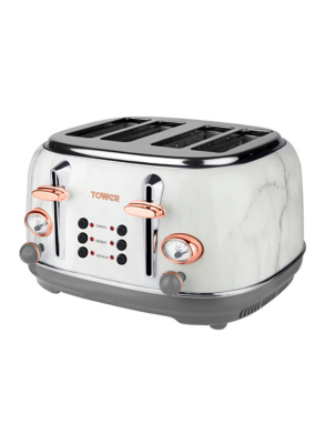 Tower Marble 4 Slice Toaster | Electricals | George at ASDA