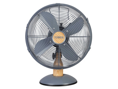 Tower Scandi 12 Inch Metal Desk Fan | Electricals | George at ASDA
