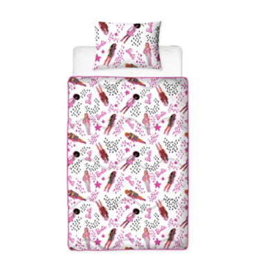 Barbie Single Coverless Duvet Set | Home | George at ASDA