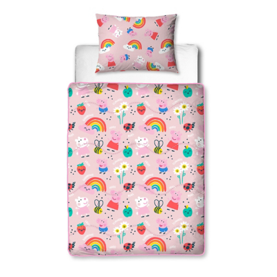 Peppa Pig Single Coverless Duvet Set | Home | George at ASDA