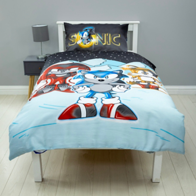 Sonic Snow Single Duvet Set | Home | George at ASDA