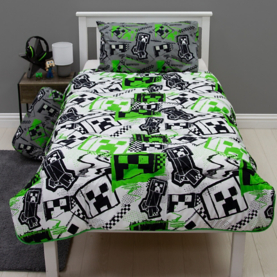 Minecraft 10.5 tog Coverless Duvet | Home | George at ASDA