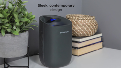 Russell Hobbs RHDH1061G Fresh Air Mini, Compact Dehumidifier, 600ml ...