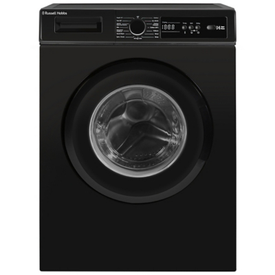 Russell Hobbs RH612W110B 6kg Black Washing Machine | Electricals ...