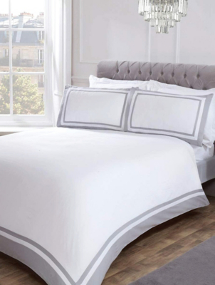 Sleepdown Hotel Collection Contrast Border Duvet Set | Home | George at ...