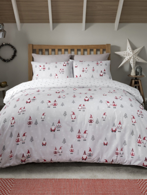 Sleepdown Christmas Gonks Duvet Set | Home | George at ASDA
