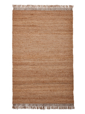 Think Rugs Bazaar Natural Tasseled Jute Rug | Home | George at ASDA