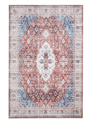 Think Rugs Tabriz Traditional Red Flat Weave Rug | Home | George at ASDA