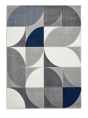 Think Rugs Matrix Modern Hand Carved Rug | Home | George at ASDA