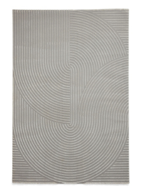 Think Rugs Flores Super Soft Washable Grey Rug | Home | George at ASDA