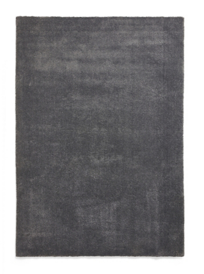 Think Rugs Cove Shaggy Soft Washable Charcoal Plain Rug | Home | George ...