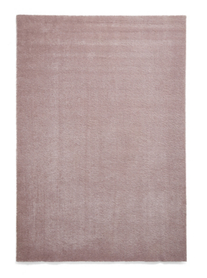 Think Rugs Cove Shaggy Soft Washable Rose Plain Rug | Home | George at ASDA