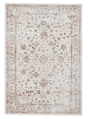 Think Rugs Creation Silver Traditional Rug | Home | George at ASDA