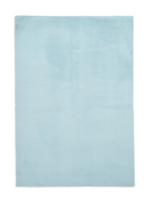 Think Rugs Light Blue Snug Super Soft Rug | Home | George at ASDA