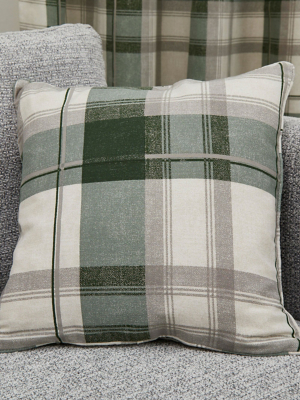 Fusion Balmoral Check Filled Cushion | Home | George at ASDA