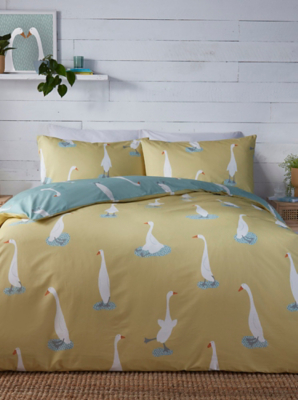 Fusion Puddles The Duck Yellow Duvet Cover Set | Home | George at ASDA