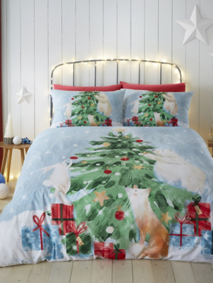 Fusion Winter Friends Duvet Cover Set | Home | George at ASDA