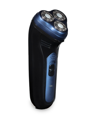 Carmen Mens Signature Triple Head Flex and Pivot Shaver Midnight Blue ...