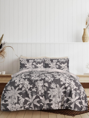 Sleepdown Tropical Monkey Duvet Set Black | Home | George at ASDA