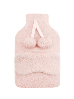 Sleepdown Teddy Hot Water Bottle And Eye Mask Set | Home | George at ASDA