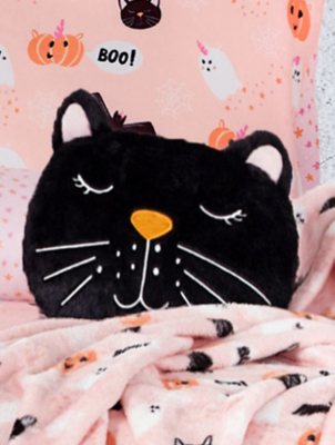 Sleepdown Magical Halloween Cat Cushion | Home | George at ASDA