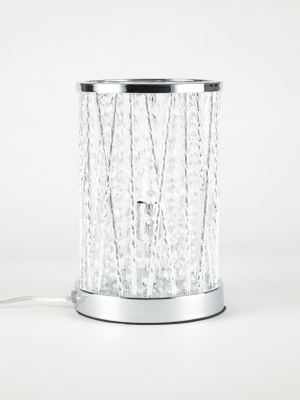 Chrome Jewel Table Lamp | Home | George at ASDA