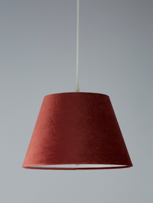 Velvet Fringe Ceiling Shade | Home | George at ASDA