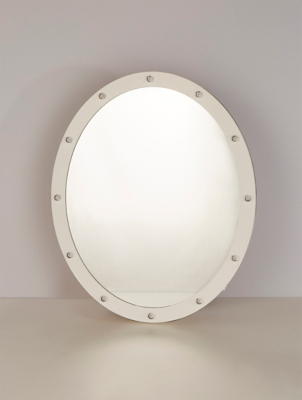 White Oval Mirror Light | Home | George at ASDA