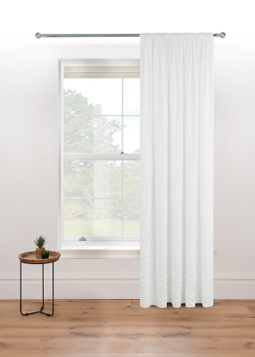 Natural Slot Top Single Voile Panel | Home | George at ASDA