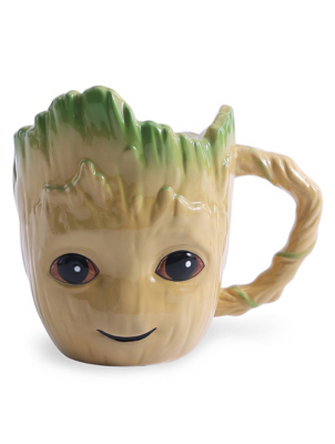 Marvel Baby Groot Shape Brown Mug | Home | George at ASDA