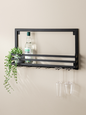 Clear LED Neon-Effect Bar Wall Light | Home | George at ASDA