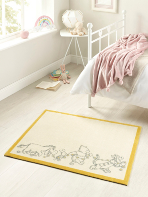 Disney Winnie The Pooh Cream Rug | Home | George at ASDA