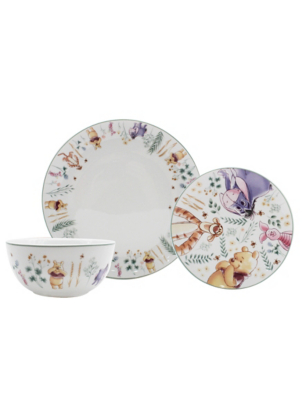 Disney Winnie the Pooh Dinner Set 12 Piece | Home | George at ASDA