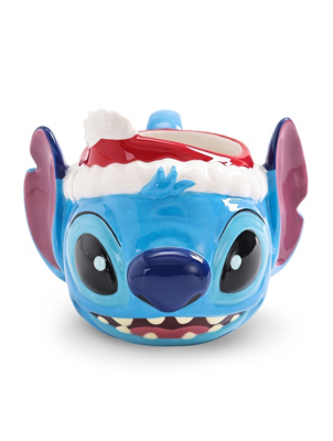 Disney Stitch Blue Shaped Christmas Mug | Home | George at ASDA