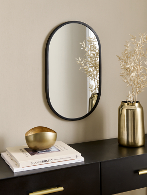 Black Lozenge Mounted Mirror | Home | George at ASDA
