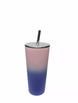 Pink & Blue Stainless Steel Sippy Cup | Home | George at ASDA
