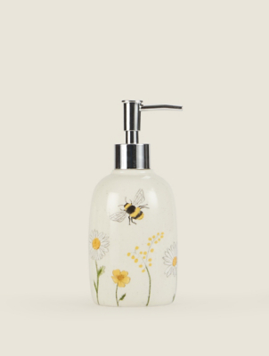 Bee & Daisy Soap Dispenser | Home | George at ASDA
