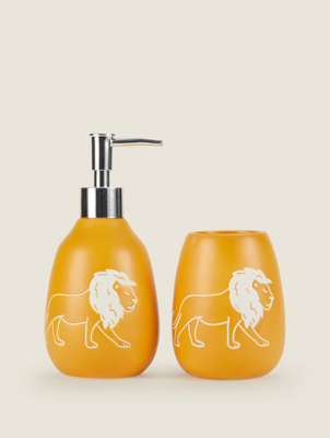 Yellow Lion Dispenser and Tumbler Set | Home | George at ASDA