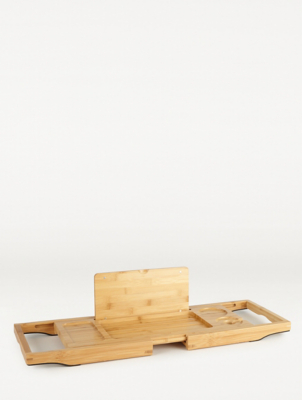 Just Wellness Bamboo Functional Bath Tray | Home | George at ASDA