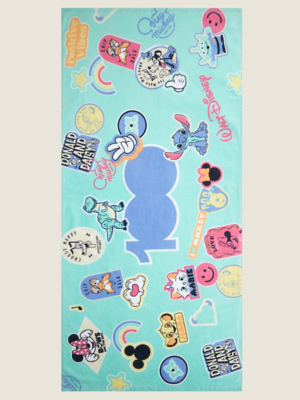 Disney 100 Badge Beach Towel | Home | George at ASDA