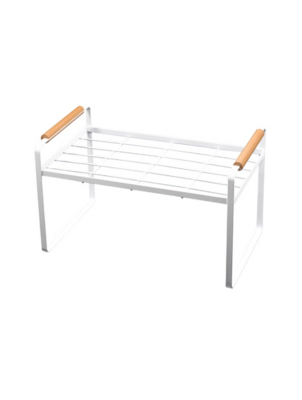 White Shelf With Wooden Handle | Home | George at ASDA