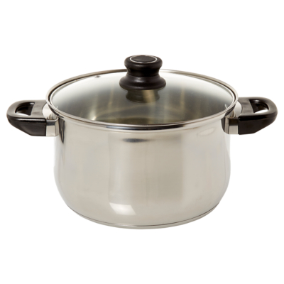 Stainless-steel Stockpot - 22cm | Pots & Pans | George at ASDA