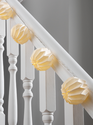 White Origami Paper Decorative String Lights | Home | George at ASDA