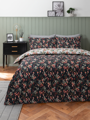 Forest Mushroom Reversible Duvet Set | Home | George at ASDA