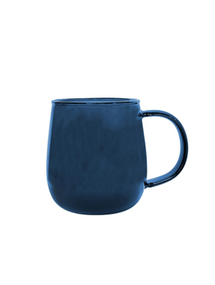 Solid Blue Glass Mug | Home | George at ASDA
