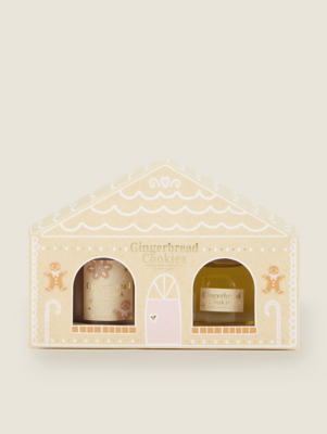 Pink Gingerbread Cookies Votive Gift Set | Home | George at ASDA