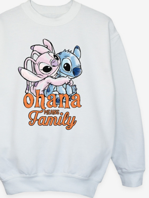 Lilo En Stitch Ohana Lilo & Stitch Blue Ohana Stitch Double Layered