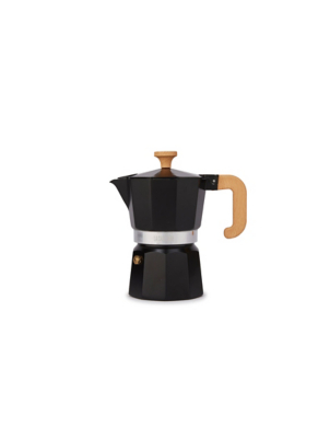 La Cafetière Venice Aluminium Espresso Maker, 3-Cup, Black ...