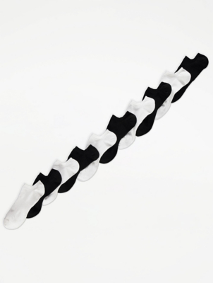 Plain Trainer Liner Socks 10 Pack | Men | George at ASDA