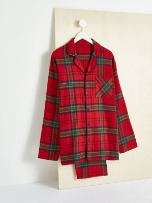 Red Check Print Adults Family Christmas Pyjamas | Men | George at ASDA